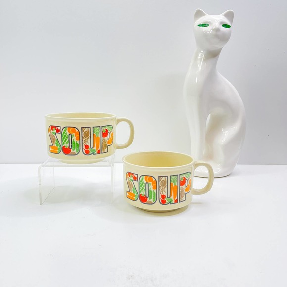 Unique Vintage | Dining | Vintage Mug Soup Bowl Cup Japan 7s Retro Mcm ...